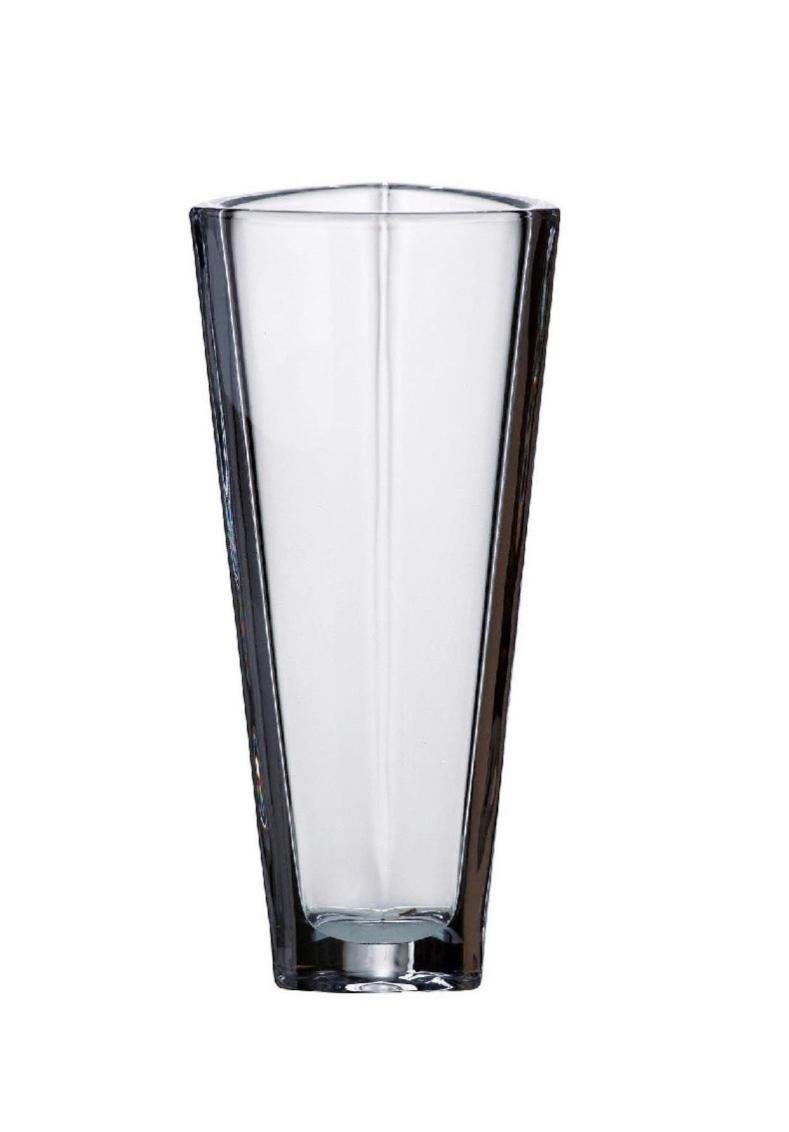 Bohemia Vaso in Finissimo cristallo trasparente modello Triangle ...