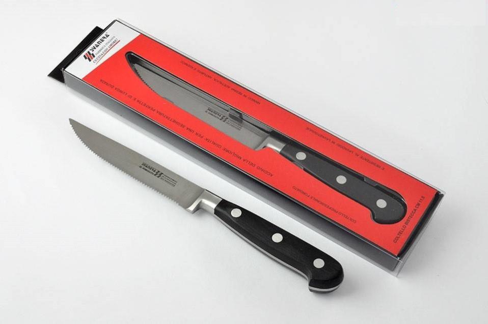 Svanera Coltello da Bistecca Lama dentata 11.5 Cm Qualità Extra | Leroy ...