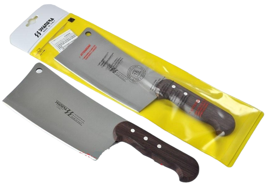 Svanera mannaretta cm 16 manico in legno in acciaio inox 4 mm qualità ...