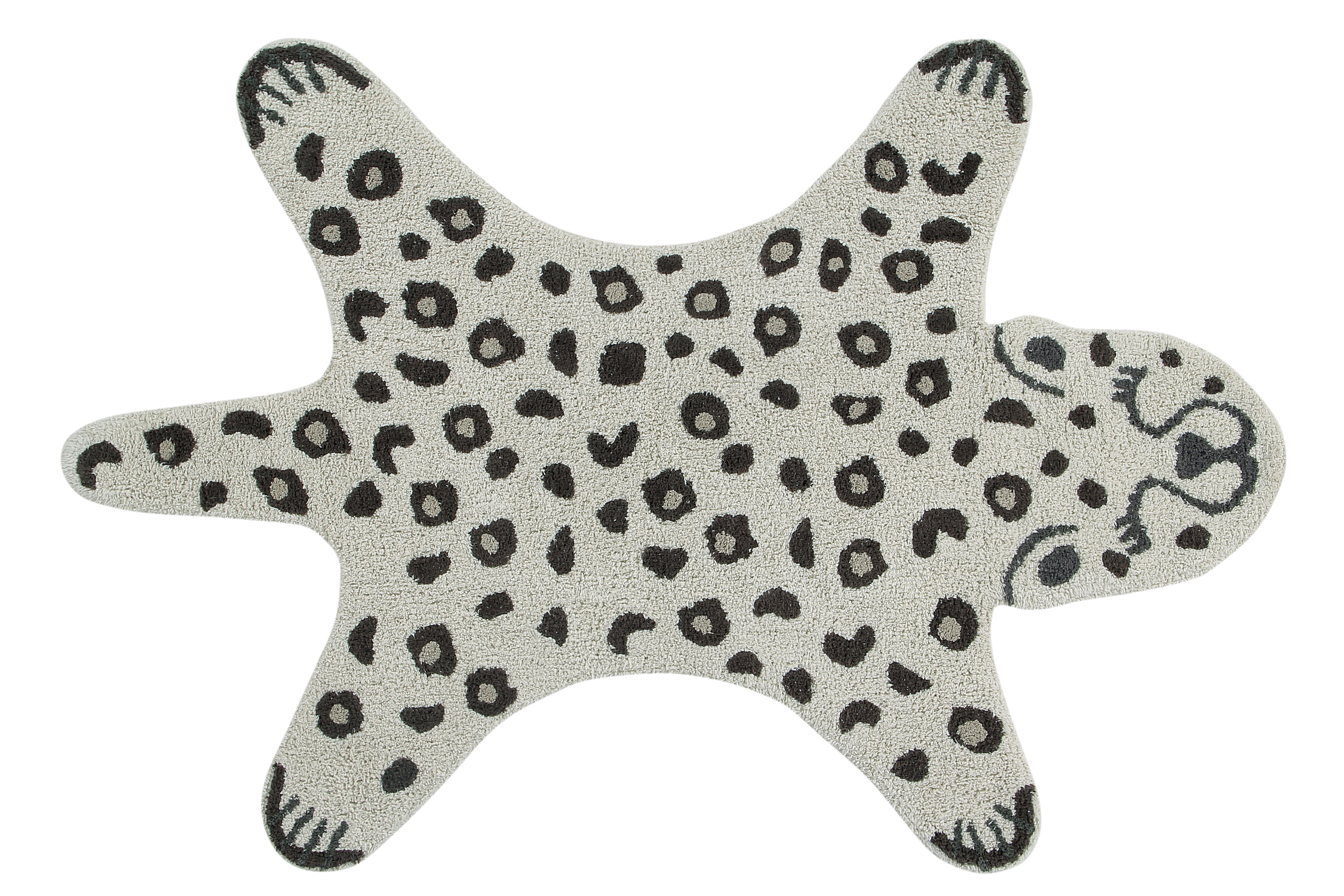 Tapis enfant lavable Léopard - 110x160 cm | Leroy Merlin