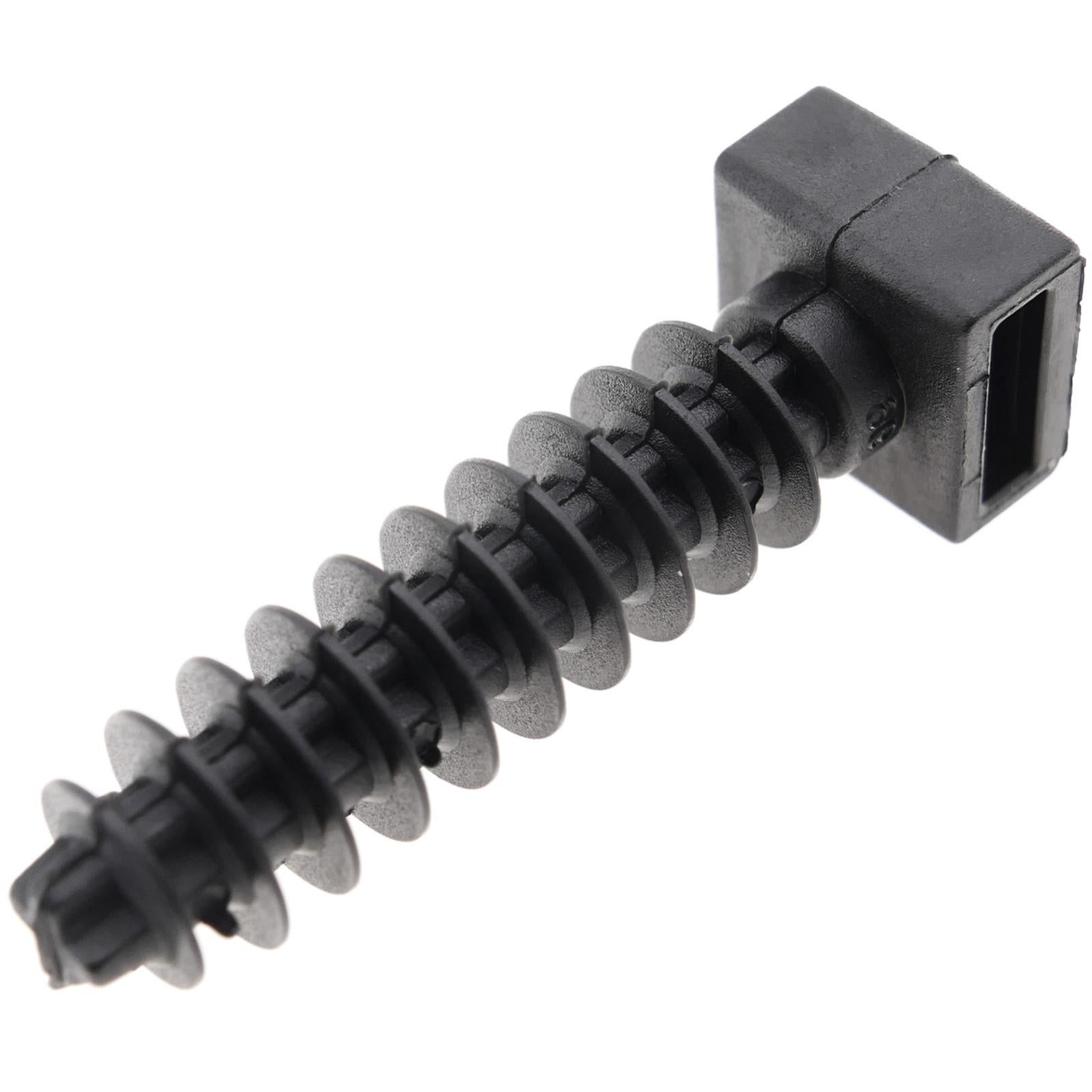 Taco a presión para brida 8mm negro Pack 100 | Leroy Merlin