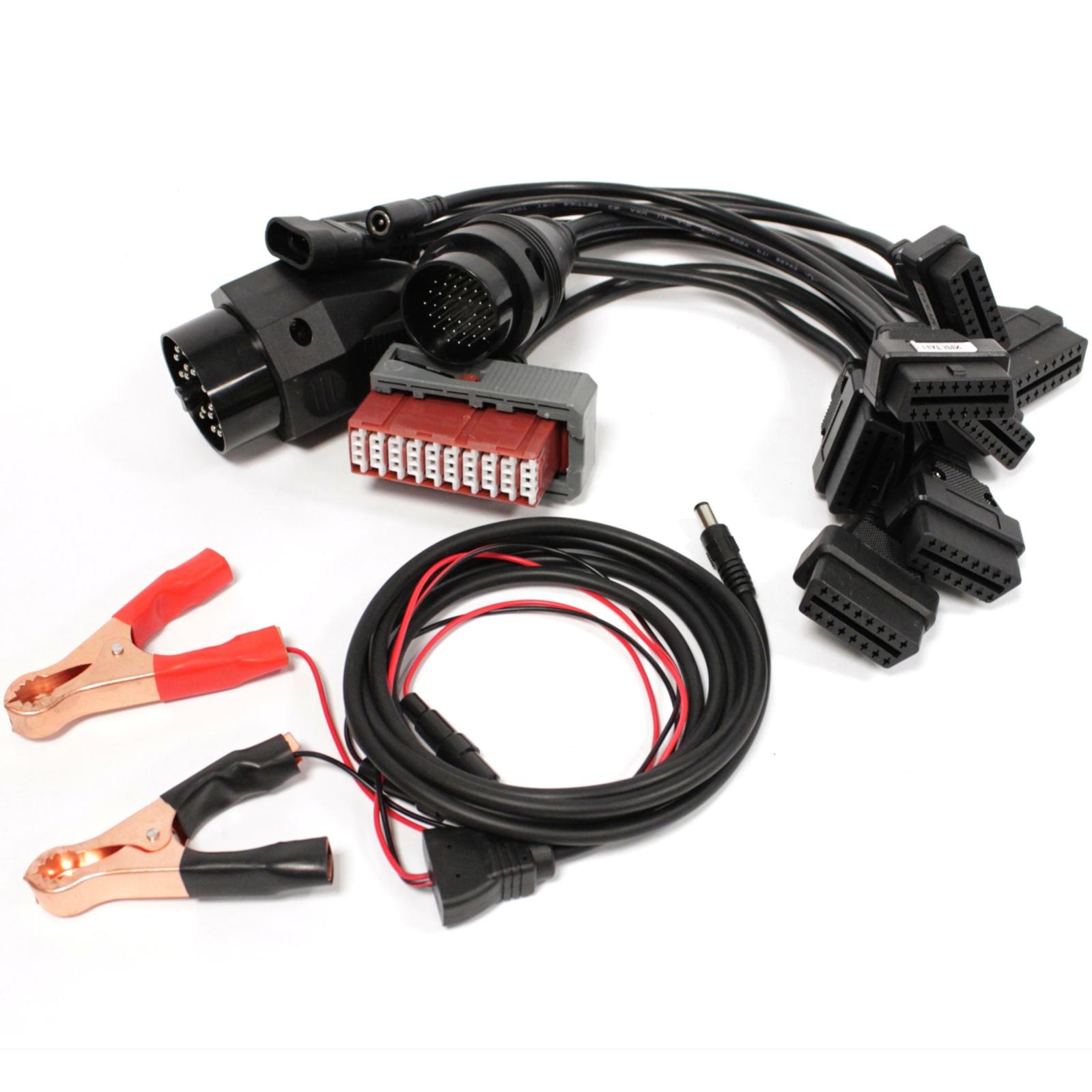 Cable adaptador OBD2 AUTOCOMCAR compatible con Mercedes PSA 2-pin PSA 30-pin y con BMW Audi OPEL ...