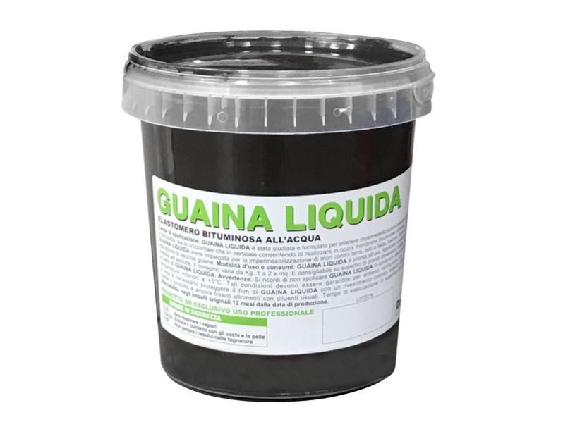 GUAINA LIQUIDA BITUMINOSA VODIPREN 90 DA KG.1 NERO IMPERMEABILIZZAZIONE ...