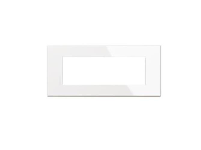 Placca Axolute Air 6 moduli, bianco | Leroy Merlin