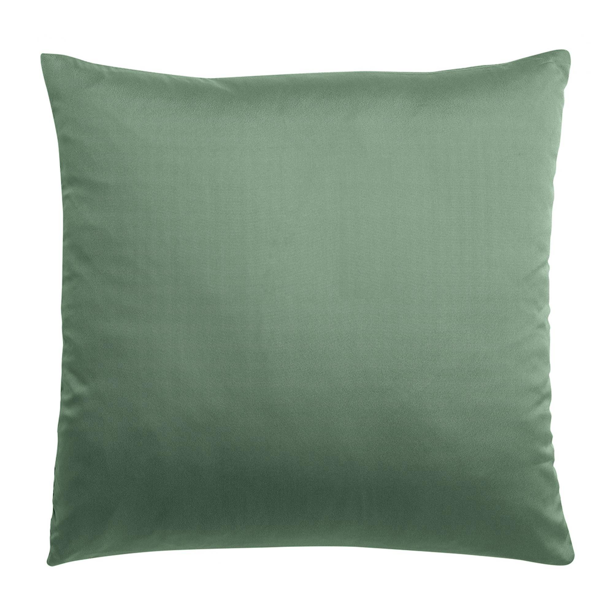 Coussin recyclé Gianni verveine 45 x 45 cm Vivaraise | Leroy Merlin