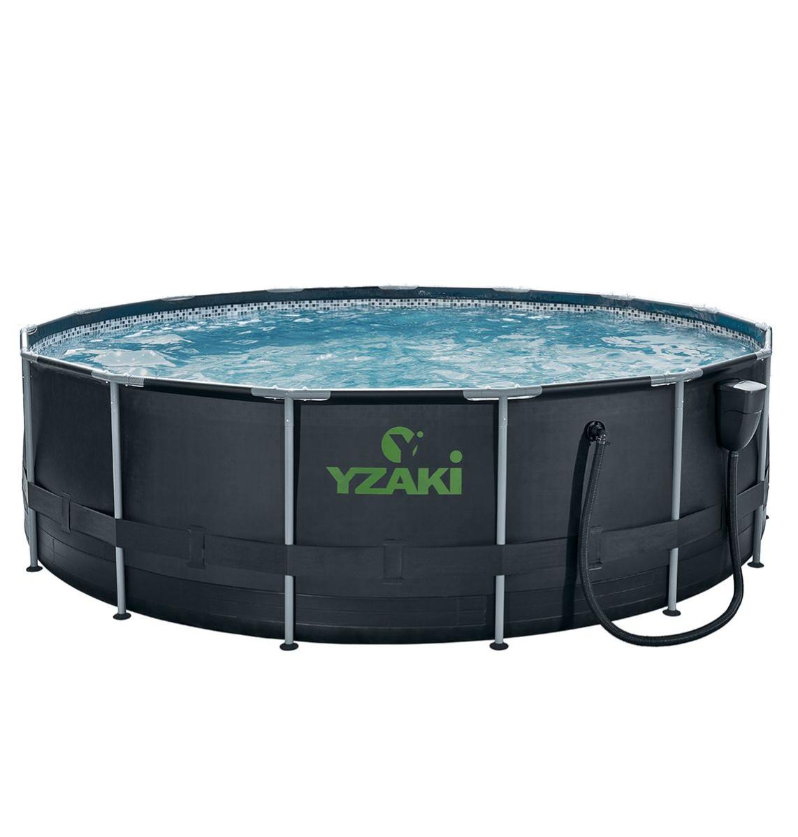 Piscina tubular Yzaki redonda Ø4,57x1,22 + SKIMMER | Leroy Merlin