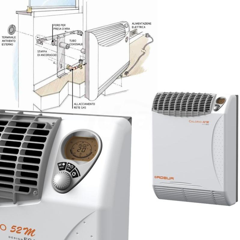 Calorio 42 M Ce Bianco Metallizzato Radiatore Individuale Modulante a ...