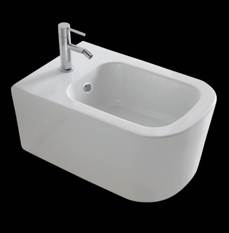 MEG11 bidet sospeso MONOF. 55x35 bianco 5412 | Leroy Merlin