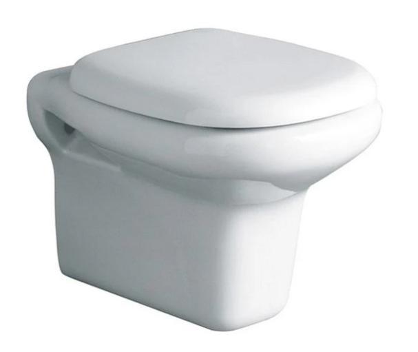 Ideal Standard Tesi Classic Vaso sospeso con scarico (6 litri) a parete ...