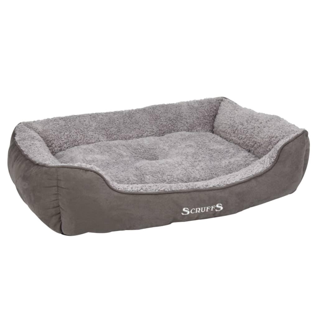 Scruffs Lit à boîte pour chien Cosy Gris XL | Leroy Merlin