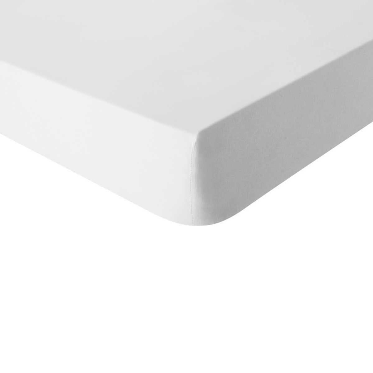 Drap housse uni en coton, Tout Doux, Made in France | Leroy Merlin