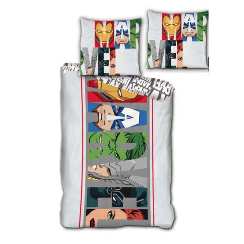 Parure de lit simple Avengers -Marvel- - 140 cm x 200 cm | Leroy Merlin