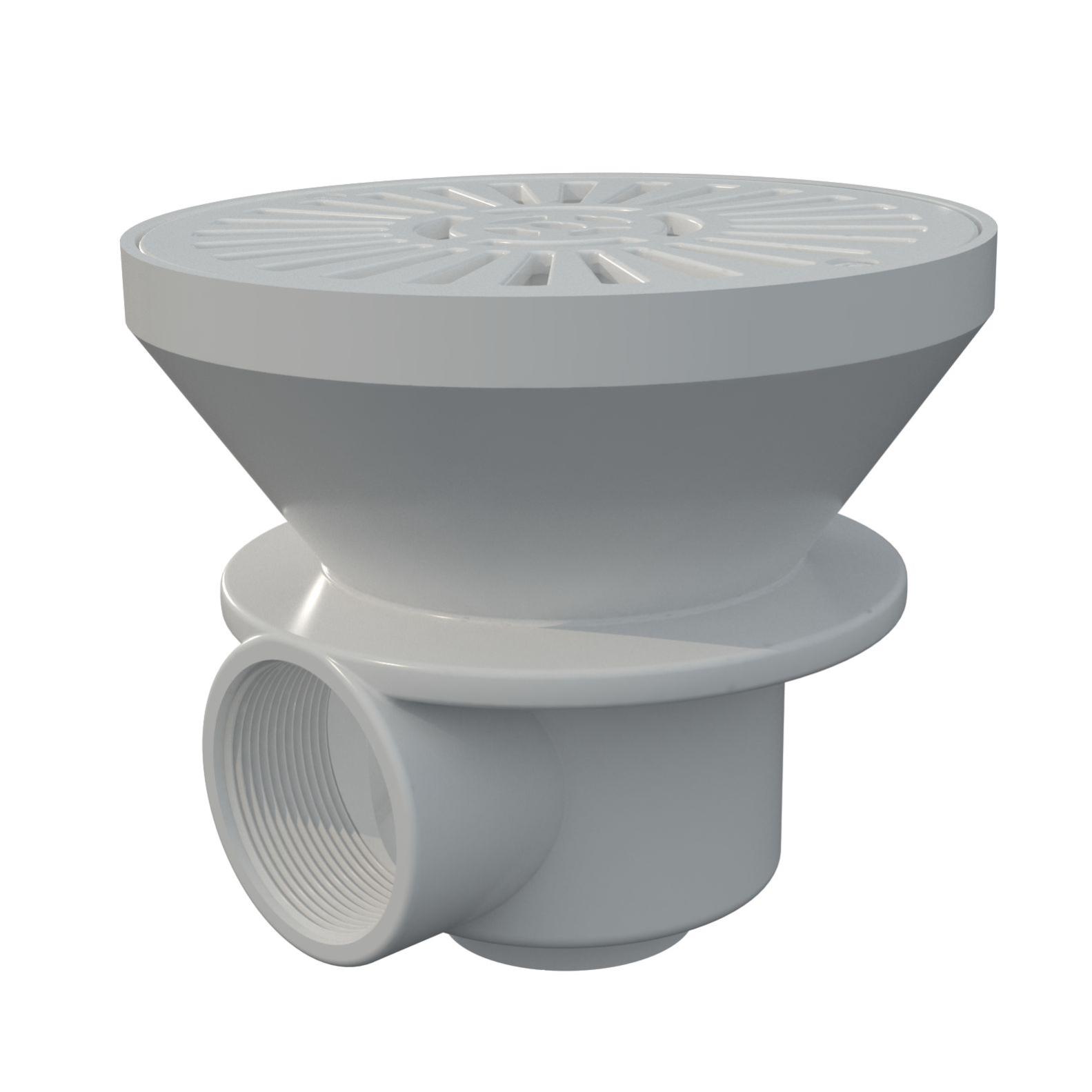 Fluidra 00270 - Bonde de piscine préf. abs diamètre 290 mm Sal. 1 ñ'' | Leroy Merlin