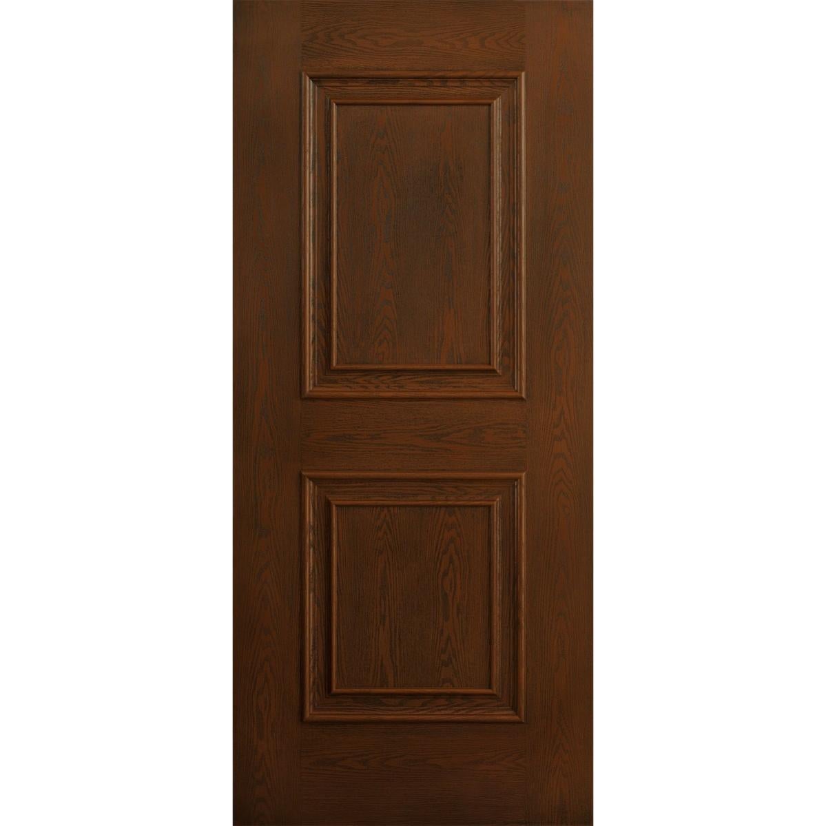 Pannello per Porta Blindata in Vetroresina da Esterno Noce 90x210 ...