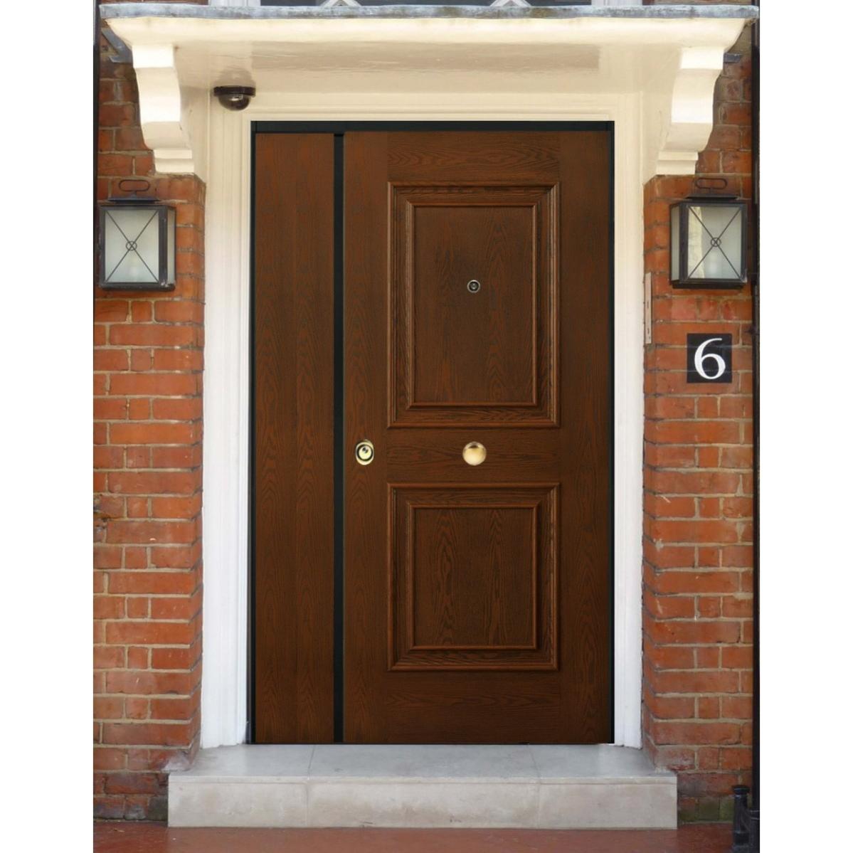 Portoncino Blindato a Doppia Anta per Esterno da Ingresso Porta ...