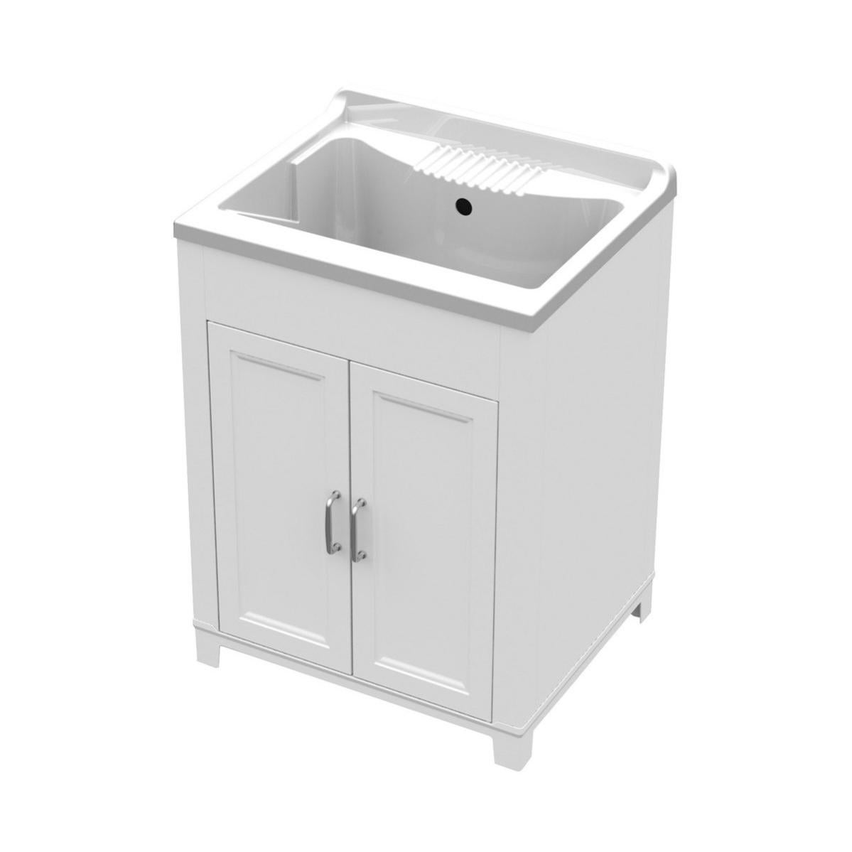 Lavatoio in Resina 60x50 Mobile Lavanderia Vasca Plastica da Esterno ...