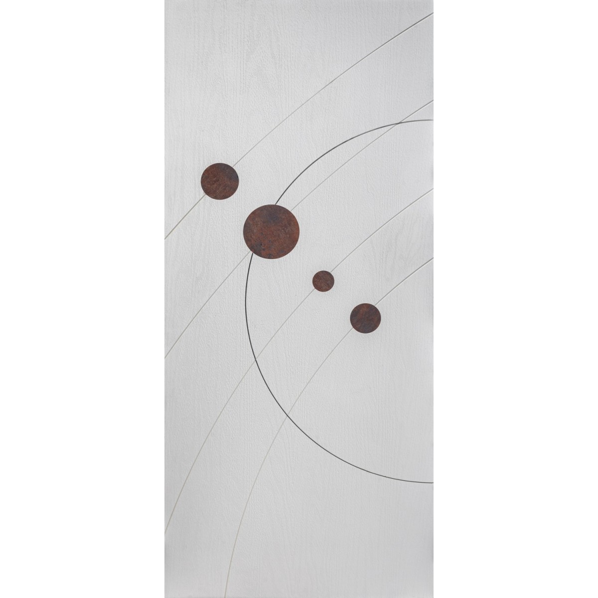 Pannellatura Esterna per Porta Blindata Giove con Inserti Pannello ...