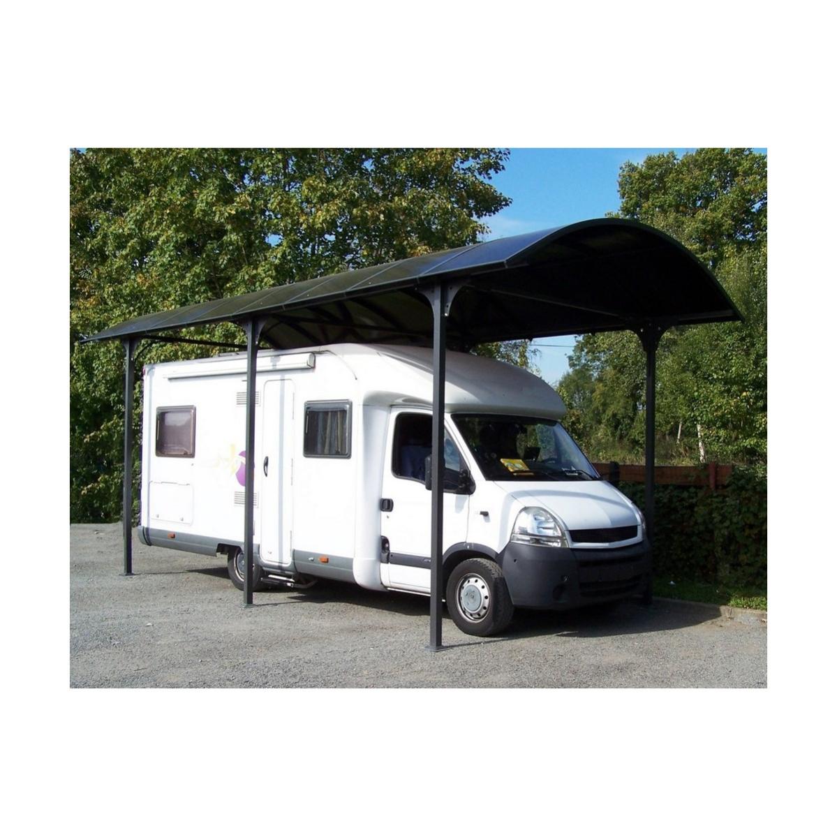 Carport in Alluminio 3.6x7.6 mt Policarbonato Posto Auto Tettoia Camper ...