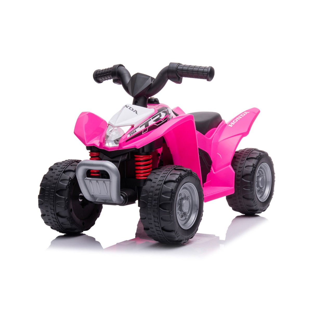 Quad Elettrico a Batteria per Bambina Rosa Macchina Cavalcabile Suoni ...