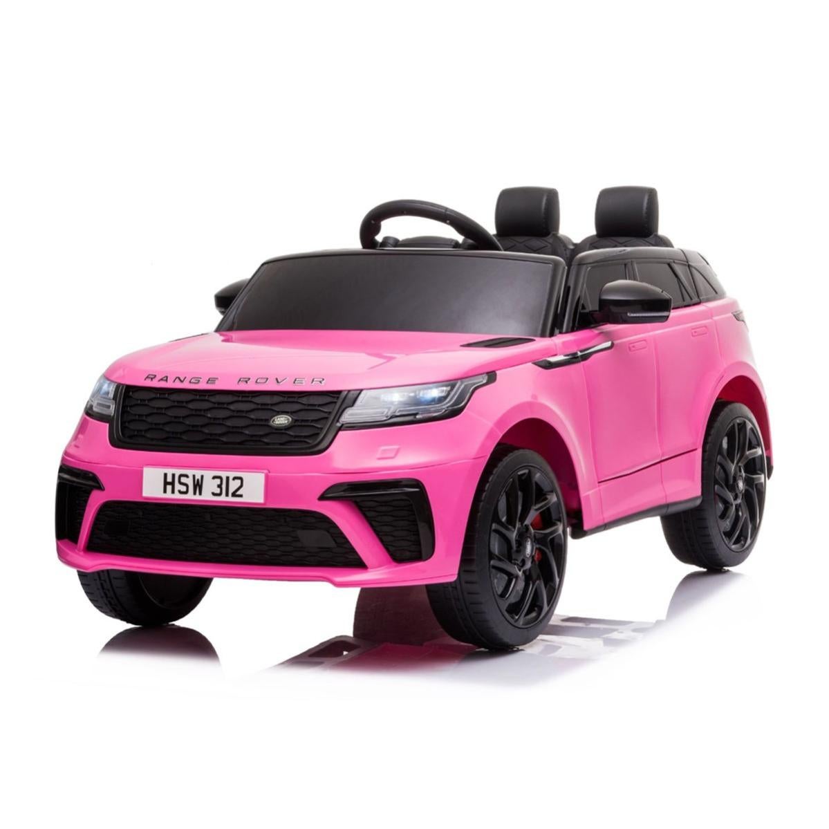 Land Rover Velar Rosa Macchina Elettrica a Batteria 12 V Telecomando ...