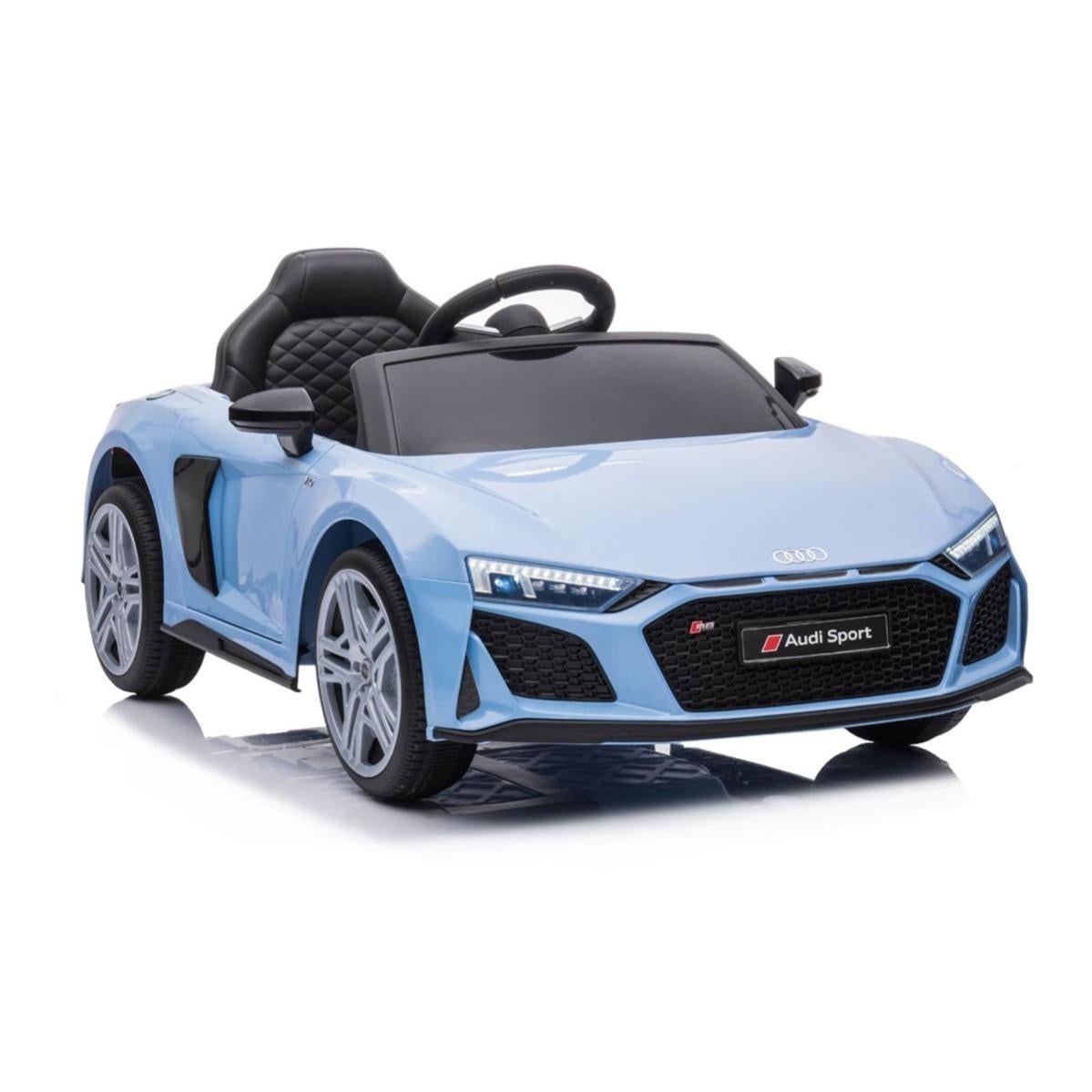 Macchina Elettrica a Batteria Audi R8 Sport Celeste Telecomando | Leroy ...