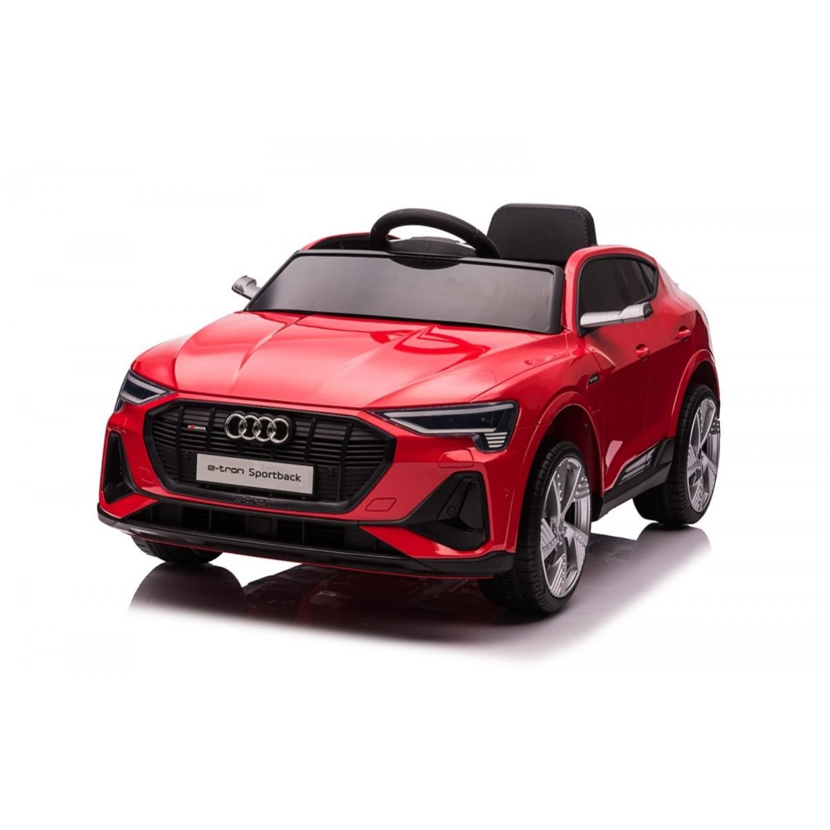 Audi E Tron Rossa Auto Macchina Elettrica a Batteria Radiocomandata ...