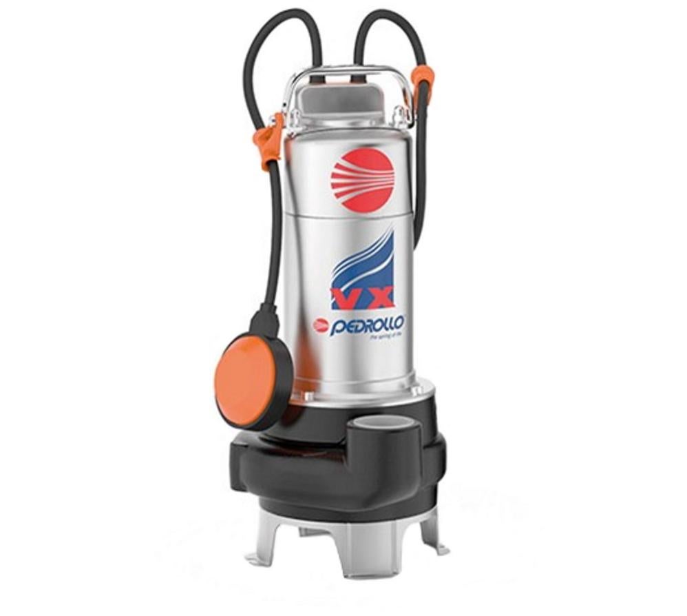 POMPA Sommergibile VORTEX Acque Luride Acciaio 0,75Hp VX m8/50N 5 220V ...