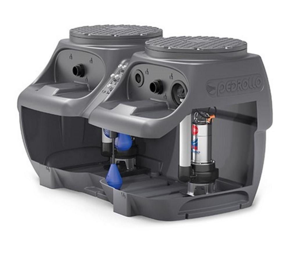 Stazione accumulo Acque Sporche Luride SAR550-TR1.1 1,1Kw 1,5Hp 3x400V ...