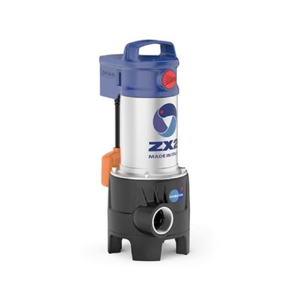 Pedrollo ZX2 VORTEX Elettropompa sommergibile ZXm 2/40-GM con galleggiante Magnetico 0,55kW 0 ...