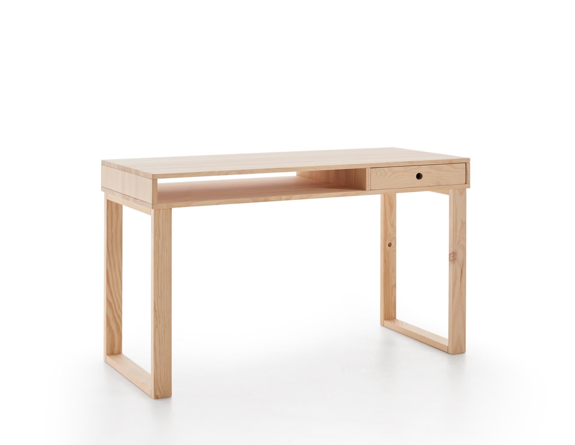 Moma | Escritorio Oficina | Escritorio despacho Madera Maciza Natural ...