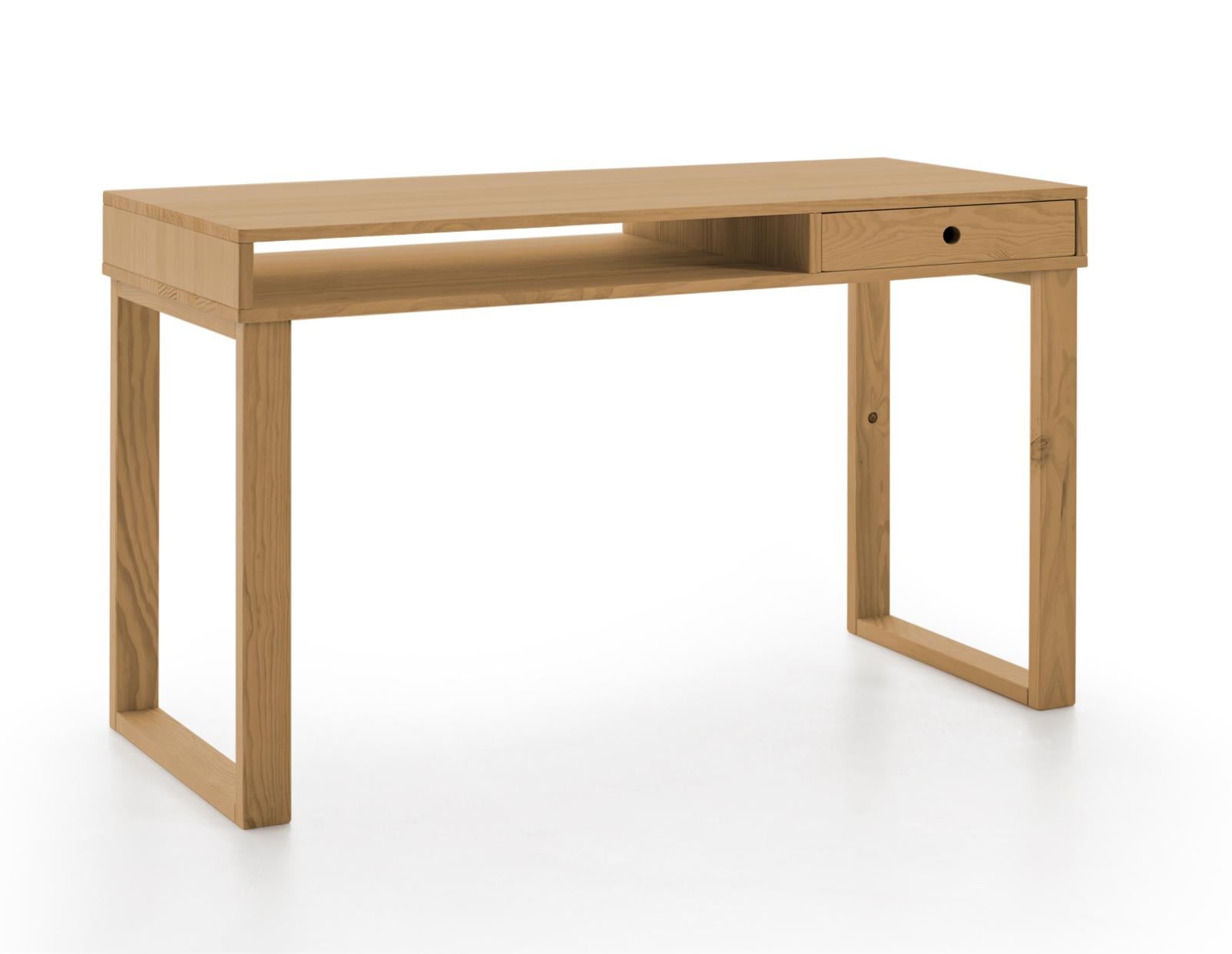 Moma | Escritorio Oficina | Escritorio despacho Madera Maciza Natural ...