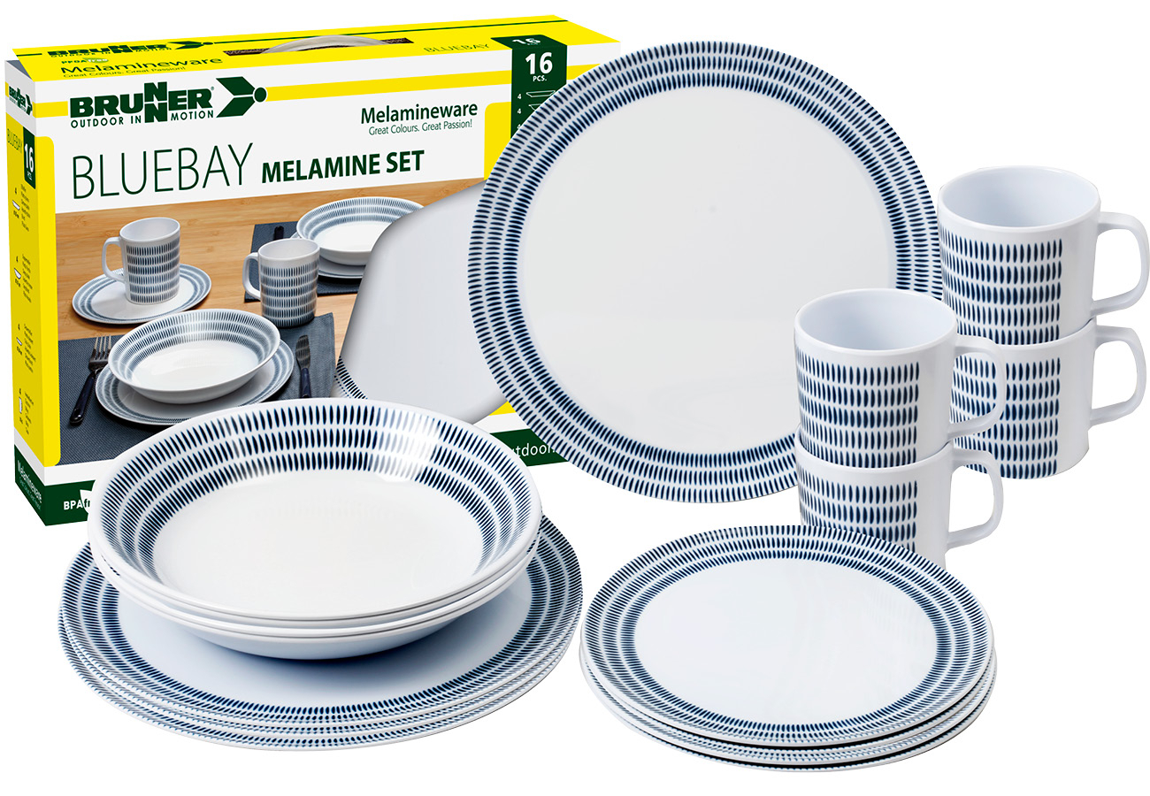 Brunner - Melamine Set BLUEBAY | Leroy Merlin