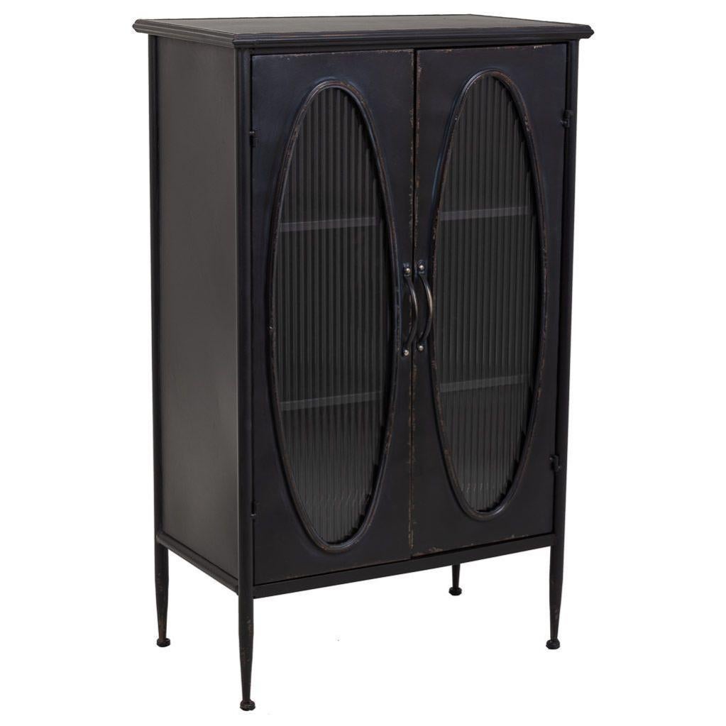 Vitrine en métal noir | Leroy Merlin