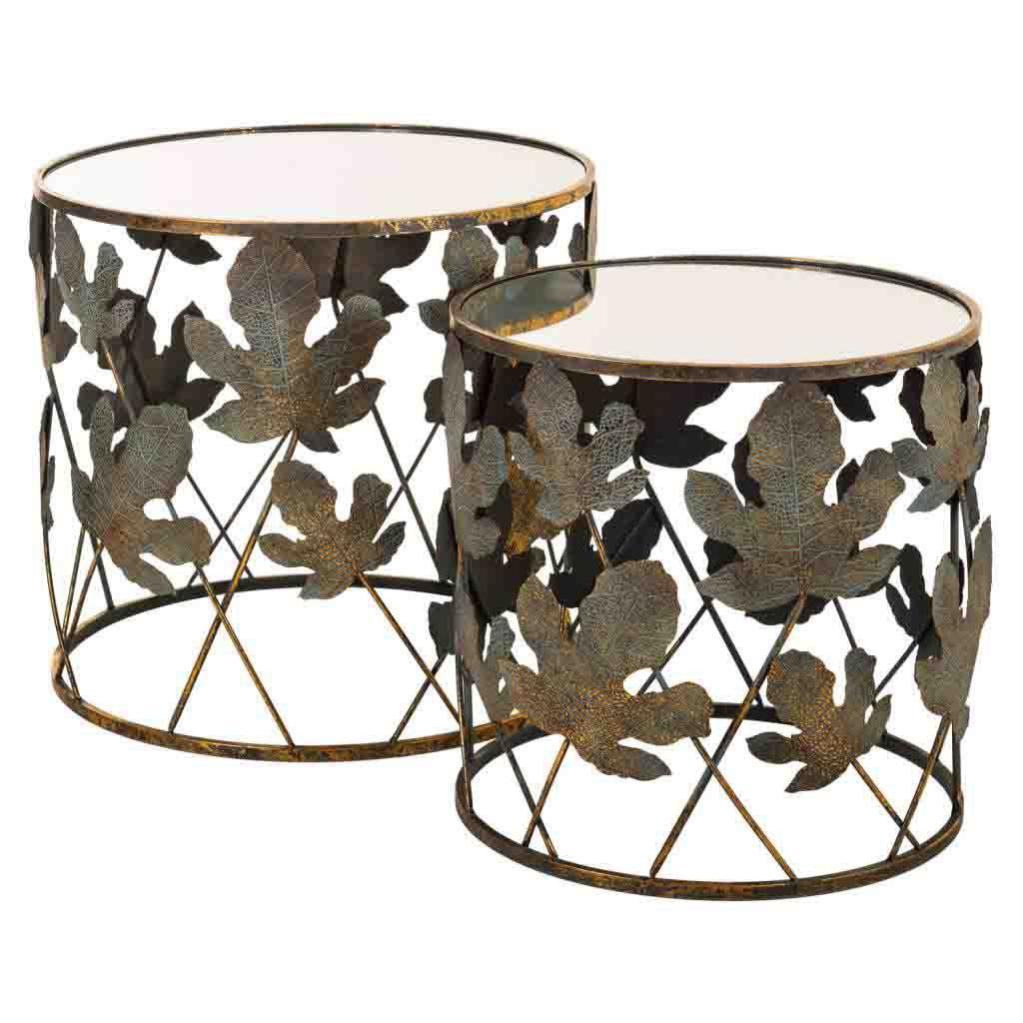 Tables en métal set 2 pcs | Leroy Merlin