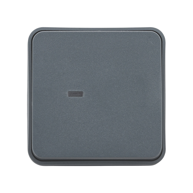 DEBFLEX - CYKLONE IP55 Bouton Poussoir Lumineux Anthracite - 730428 ...