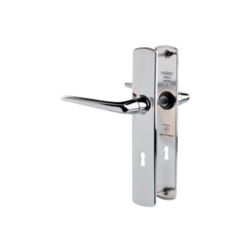 Poignée de porte sur plaque - Clé L - Double béquillage RIV BLOC - Assa ... Poignée de porte sur plaque - Clé L - Double béquillage RIV BLOC - Assa ...