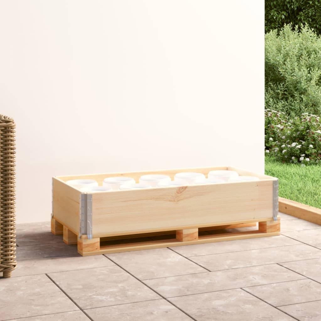 Maison Exclusive - Collare per Pallet 50x100 cm in Legno Massello di ...