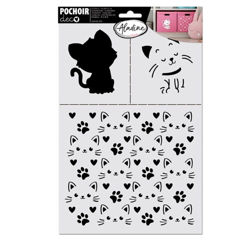 Stencil di decorazione - Gatto | Leroy Merlin