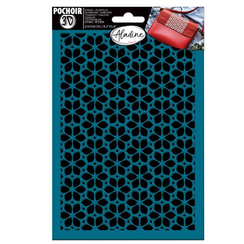 Stencil 3D - Fiori geometrici | Leroy Merlin