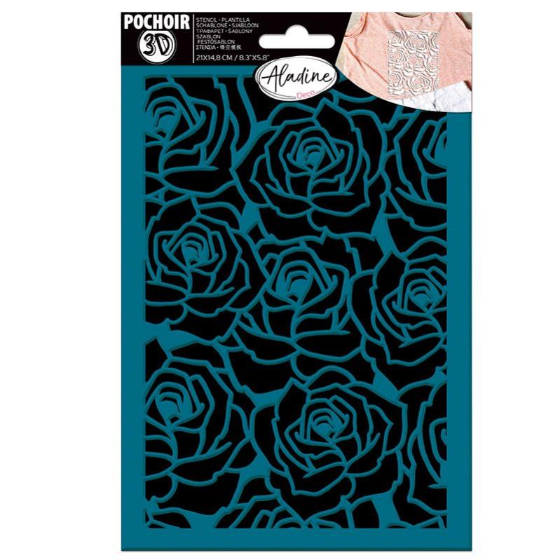 Stencil 3D - Rose | Leroy Merlin