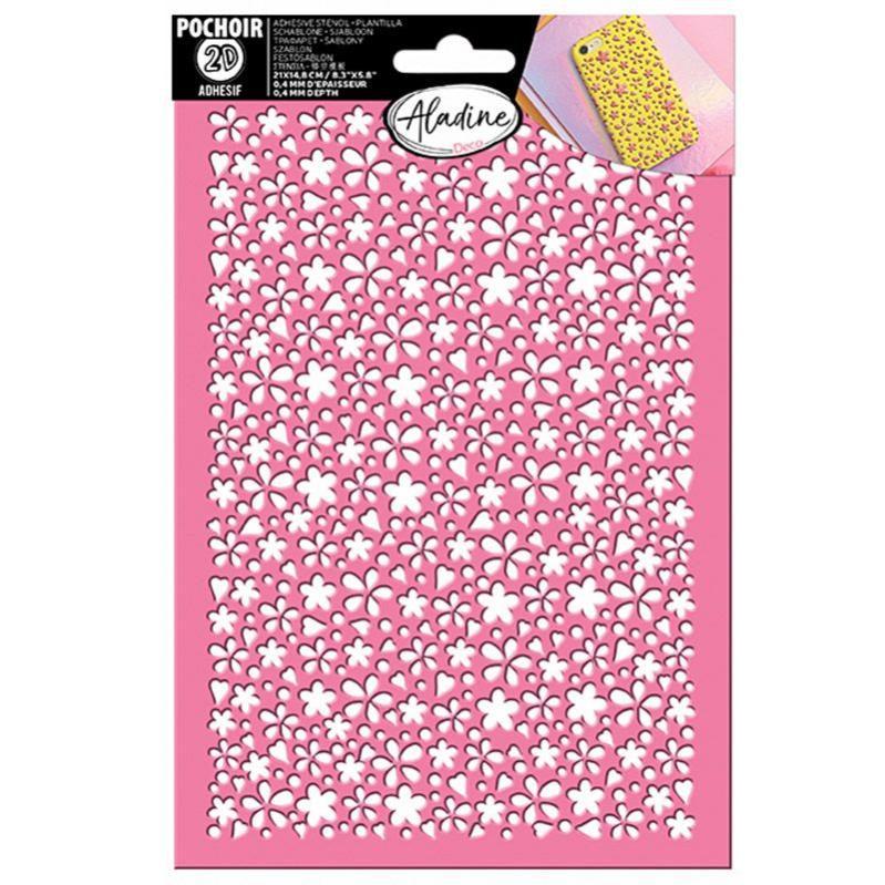 Stencil 3D - Piccoli fiori | Leroy Merlin