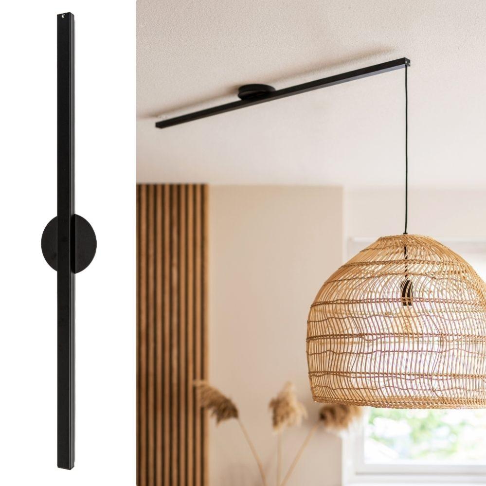 Lightswing® Single - Noir mat - 90cm - Système de suspension pour une lampe à suspendre | Leroy ...