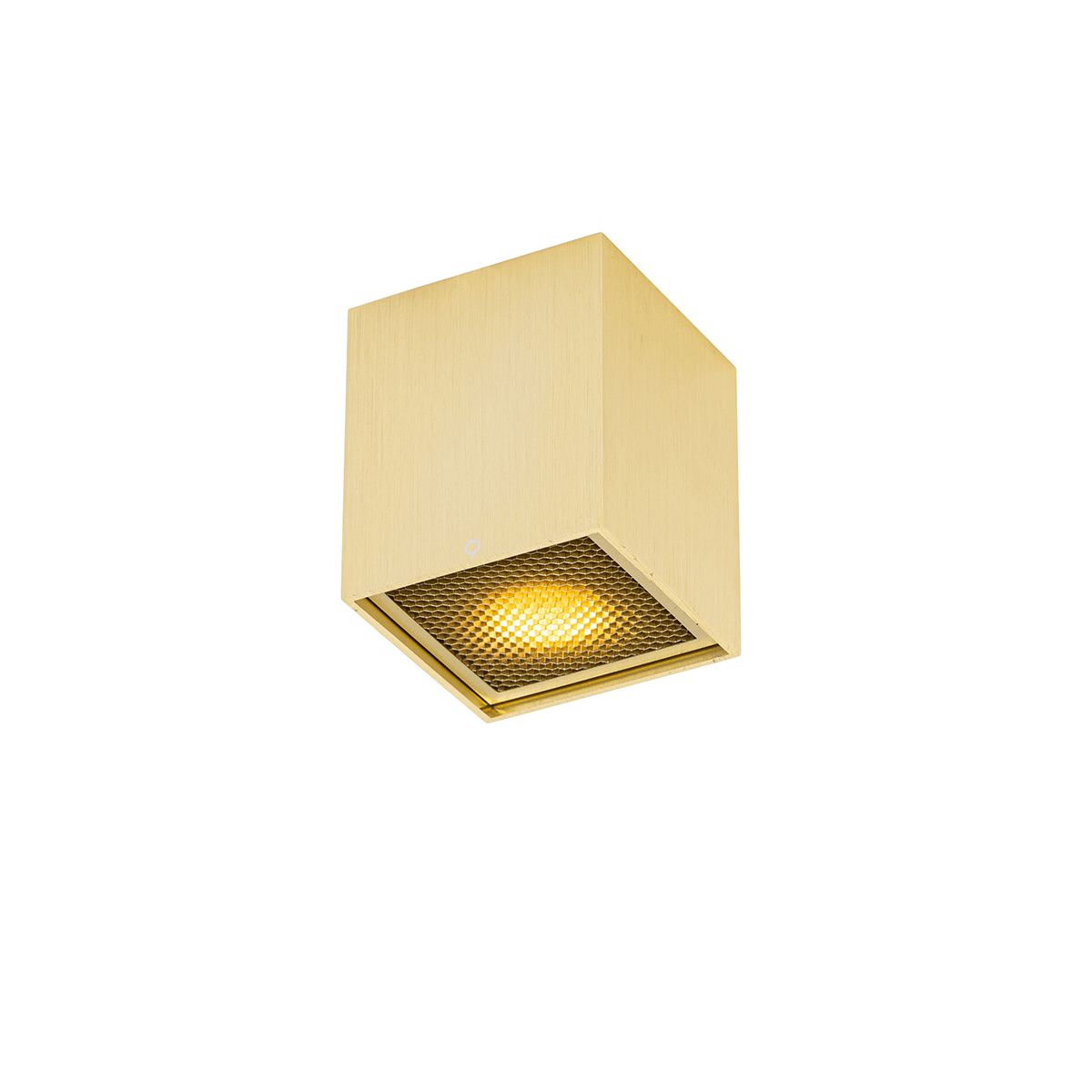 Spot Design Doré Qubo Honey Leroy Merlin
