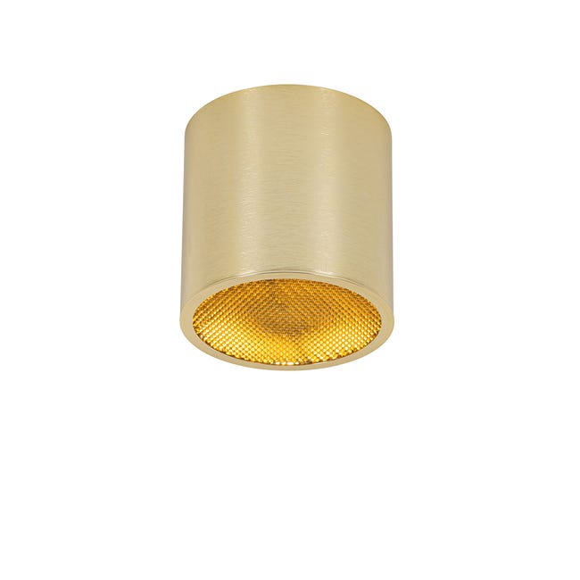 Spot Design Doré Impact Honey Leroy Merlin