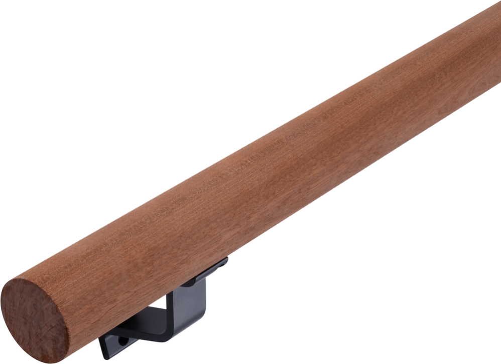 HandyStairs corrimano legno - corrimano rotondo, diametro 38 mm ...