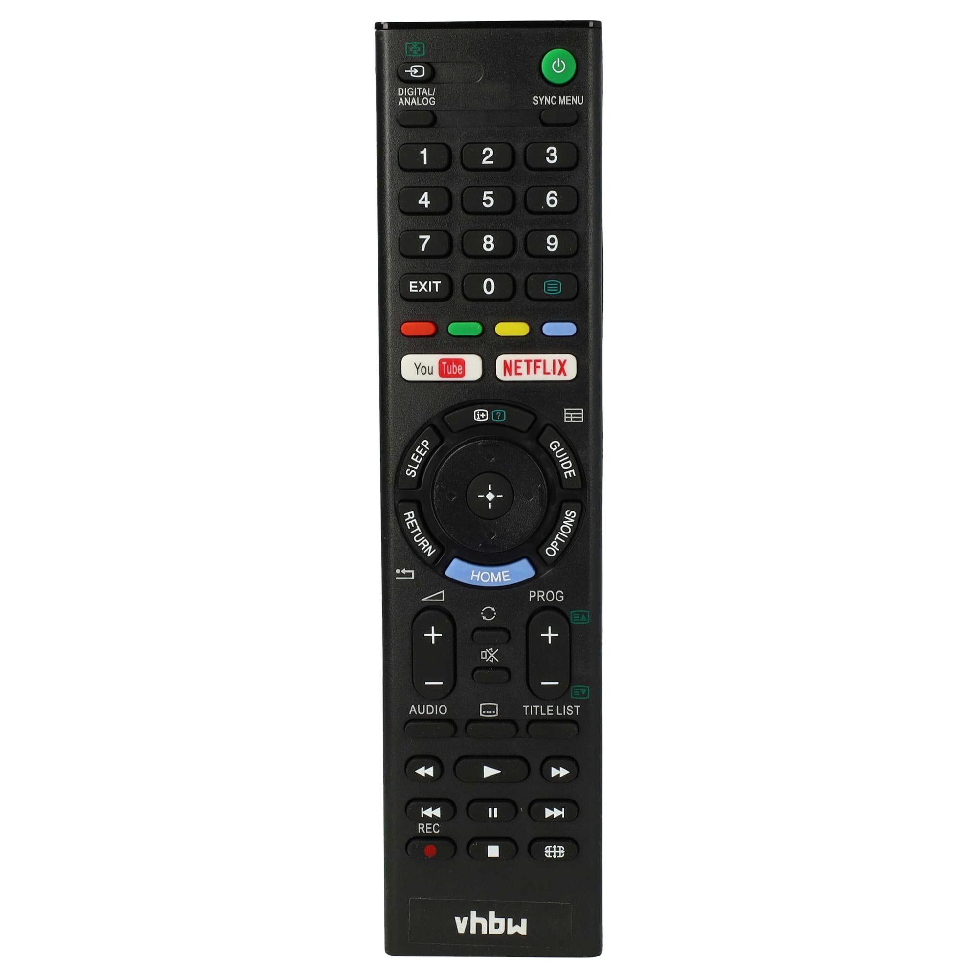 Vhbw Télécommande compatible avec Sony Bravia KD-43X7000E, KD-43X7000F ...