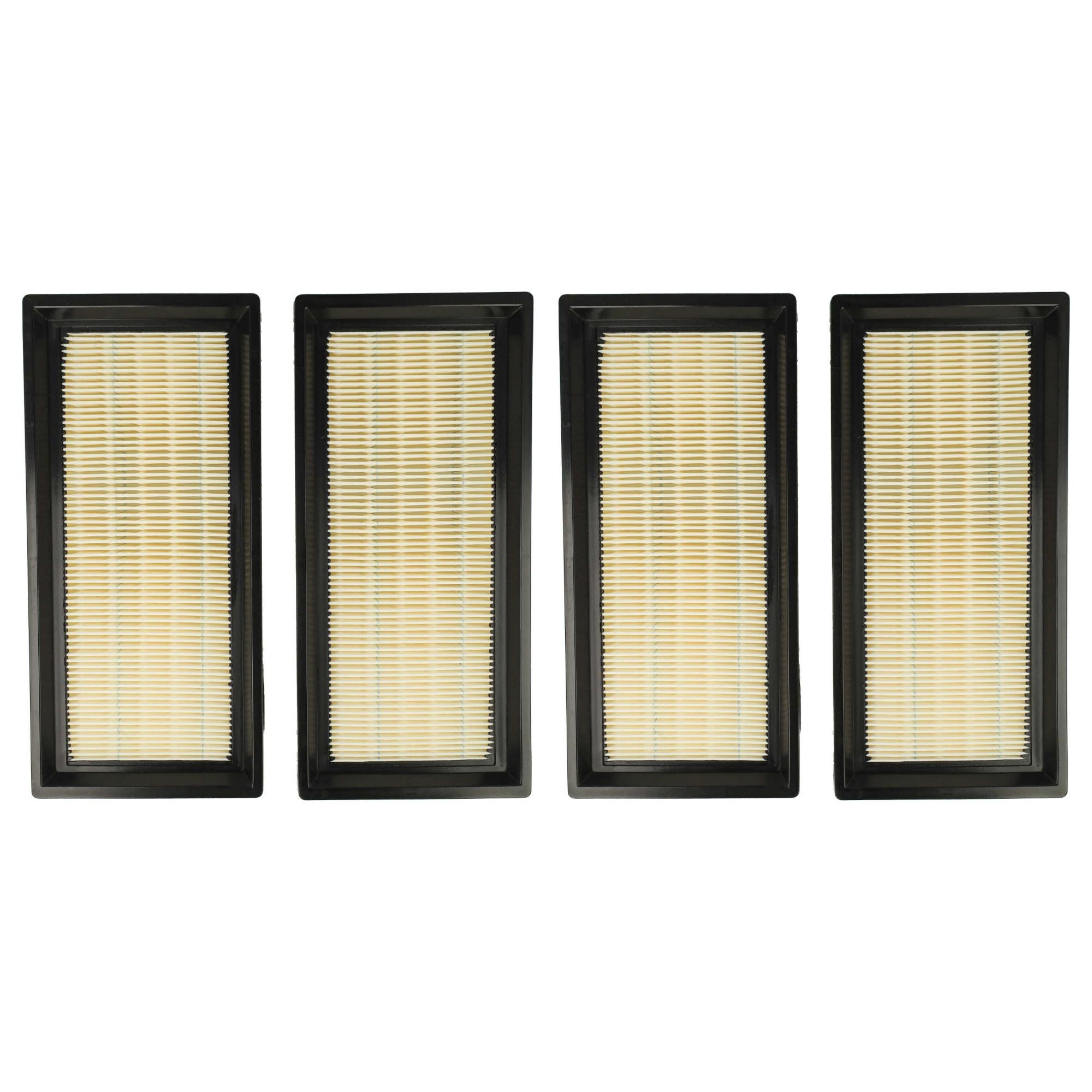 Vhbw set da 4x filtro compatibile con Nilfisk Attix 30, 30-21 XC 230V ...