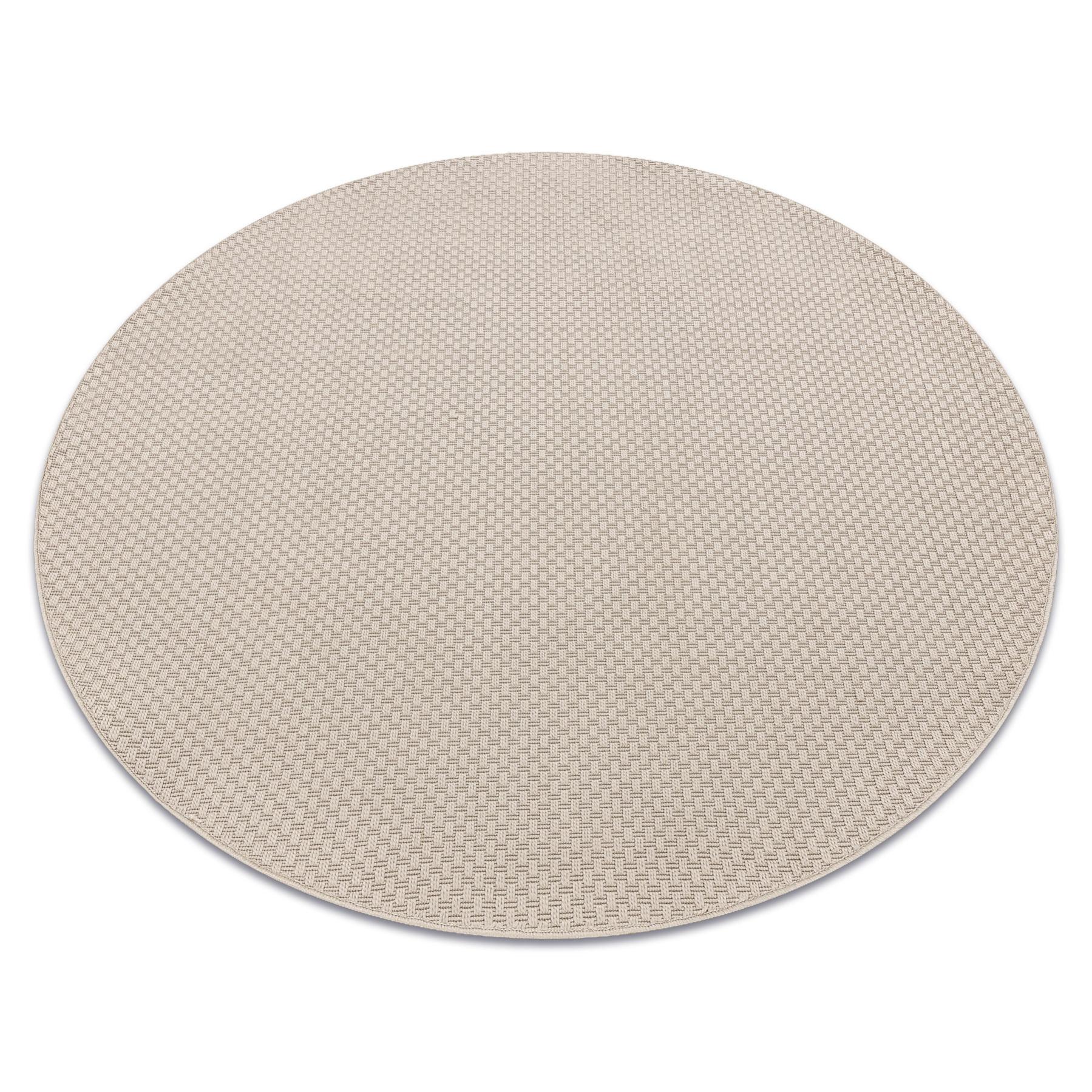Tappeto TIMO 6272 cerchio SIZAL all'aperto beige rotondo 150 cm | Leroy ...