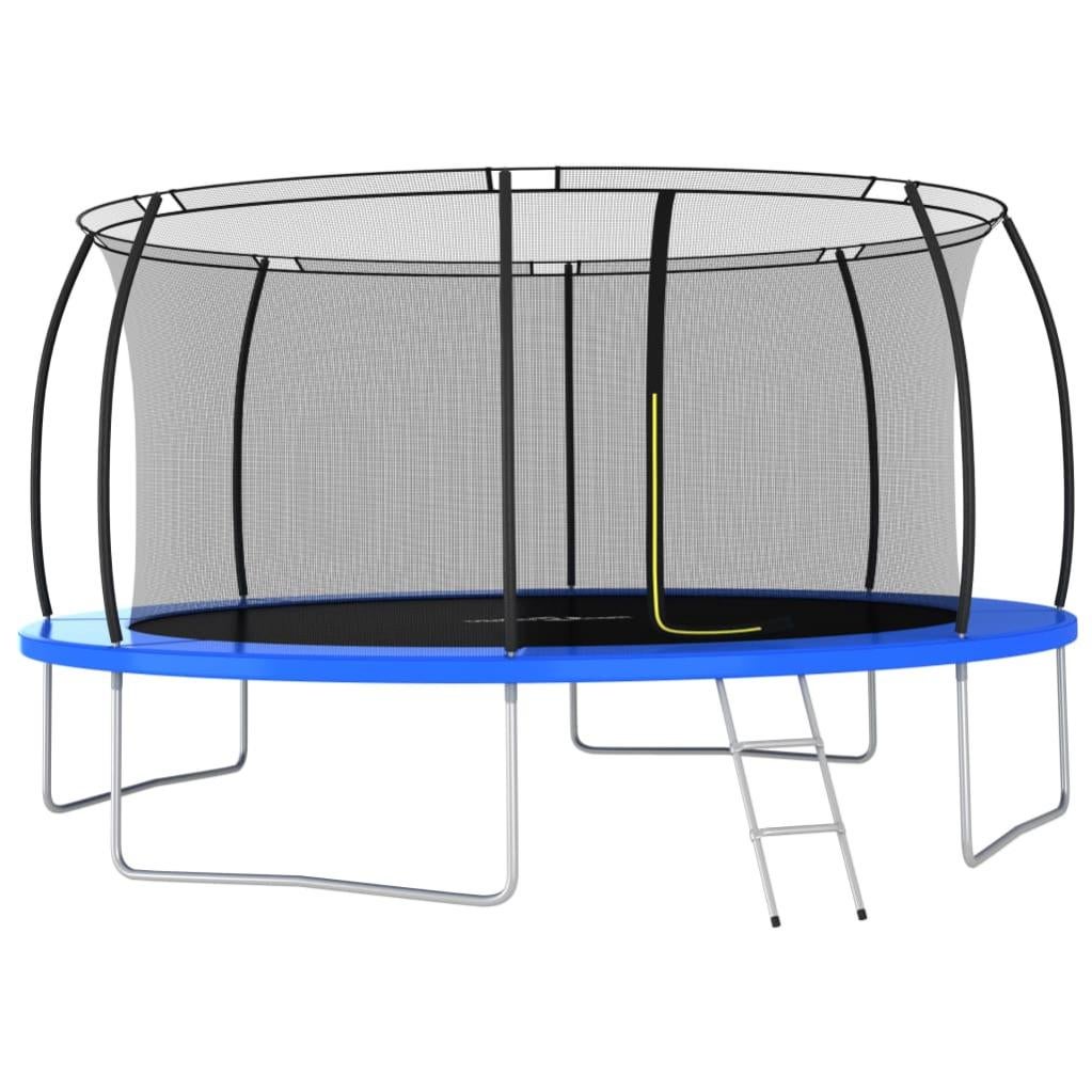 Maison Exclusive - Ensemble de trampoline rond 460x80 cm 150 kg | Leroy ...