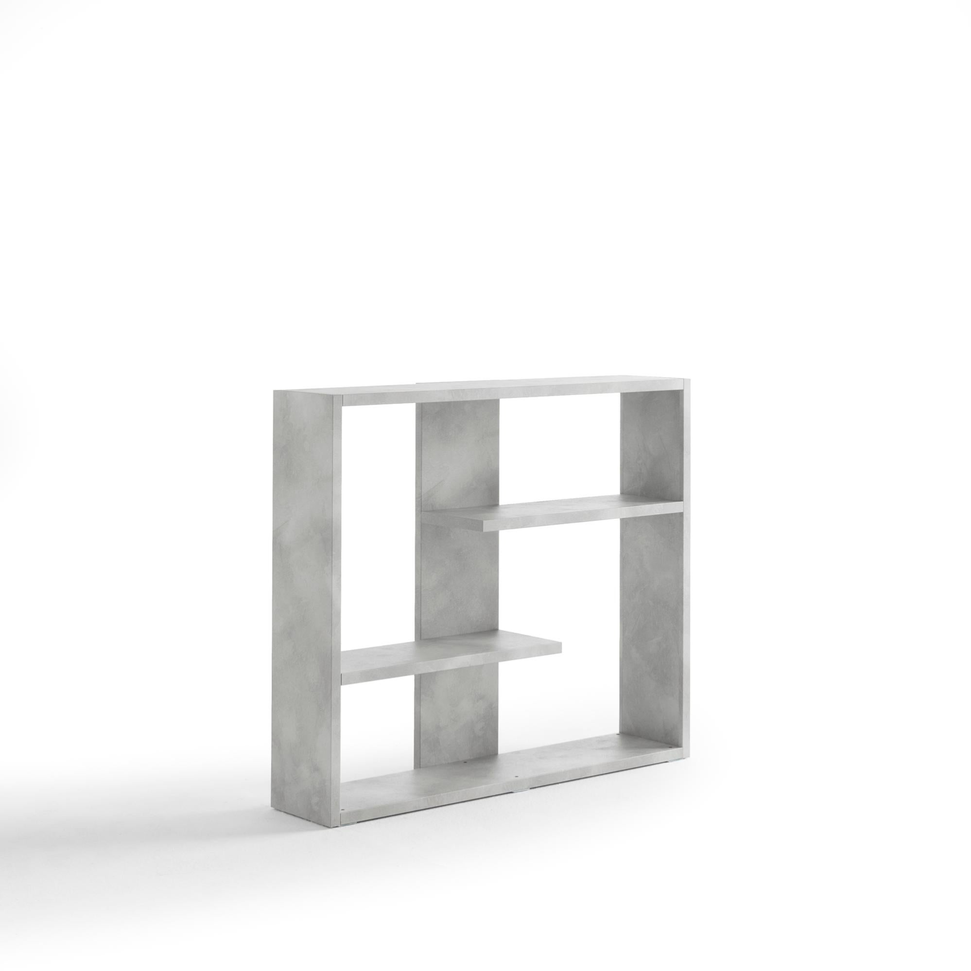 ARHome, Libreria Urban, 79 x 90, Cemento Chiaro, Made in Italy | Leroy ...